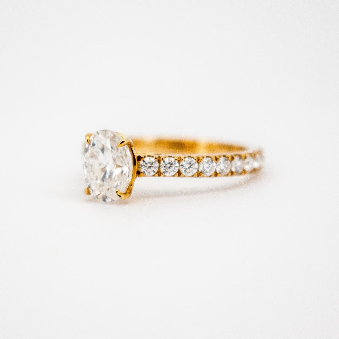Shop Oval Diamond Engagement Ring | Boujee Ice