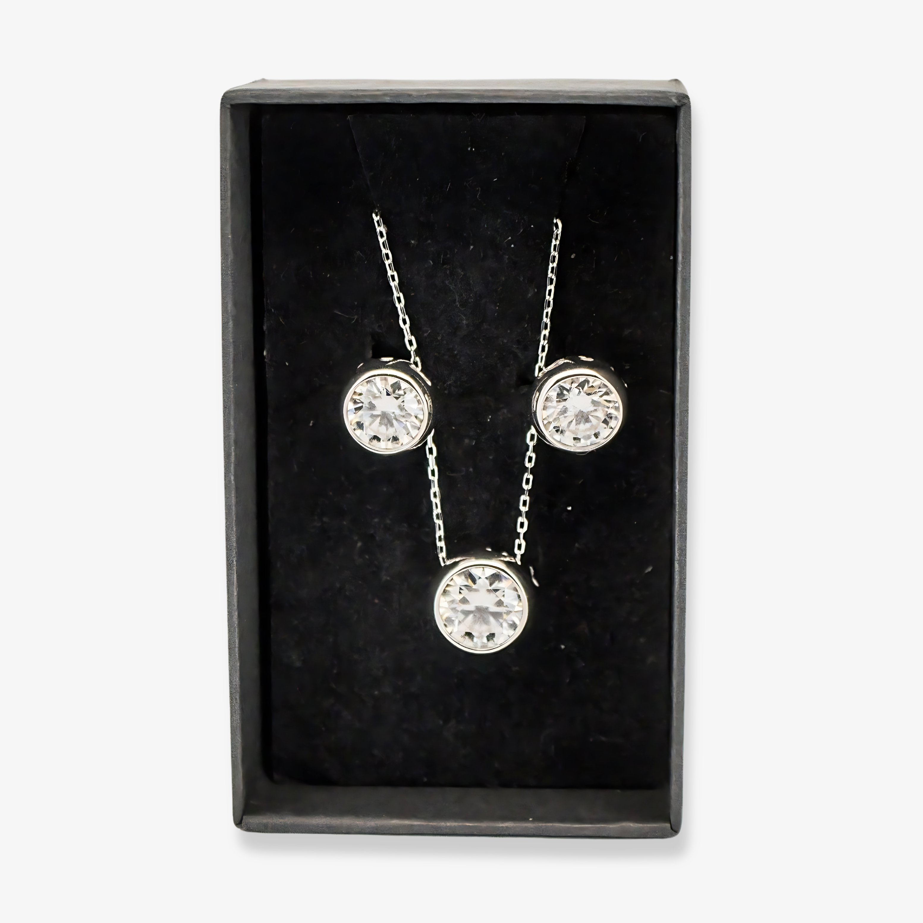 Gold Ring with White Diamond | Boujee Ice