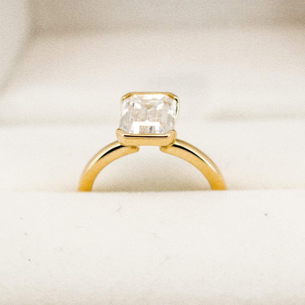 Emerald Cut Engagement Rings | Boujee Ice