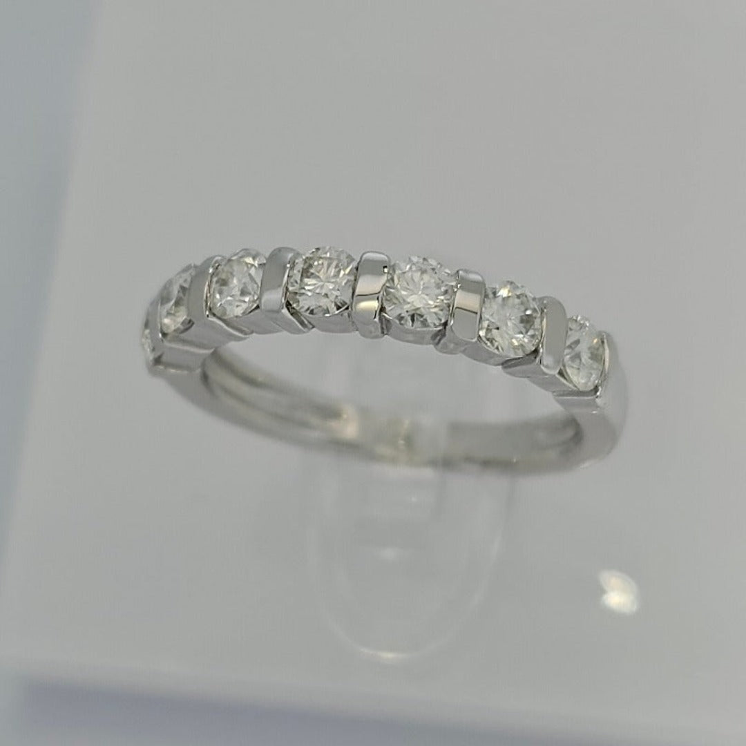 7 Stone Diamond Ring – Boujee Ice