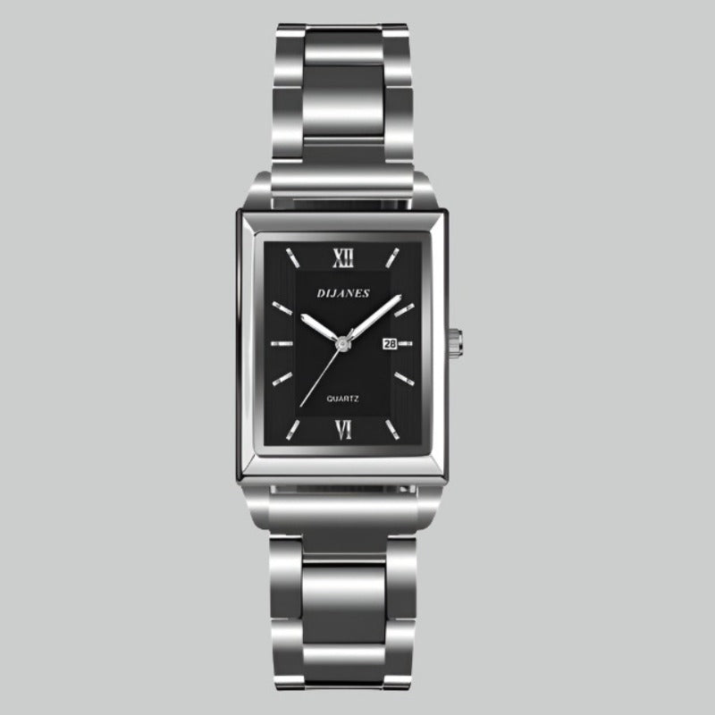 Rectangle Quartz Wristwatch – Boujee Ice