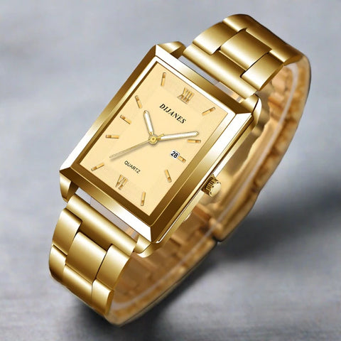 Stylish Rectangle Quartz Wristwatch – Boujee Ice