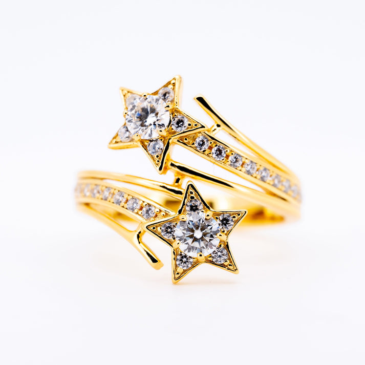 Matariki Star Ring – Boujee Ice