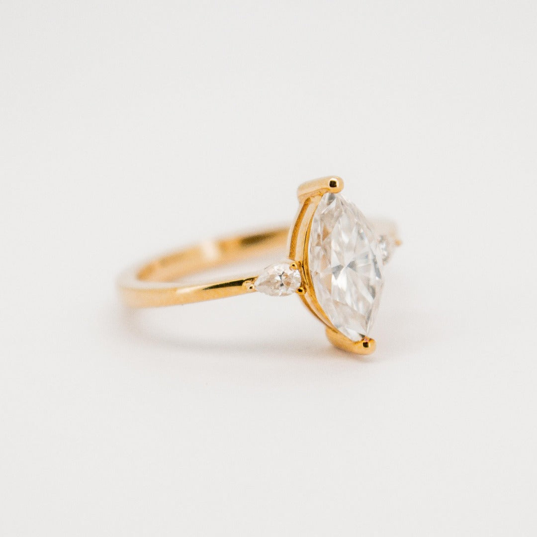 Marquise Diamond Ring – Boujee Ice