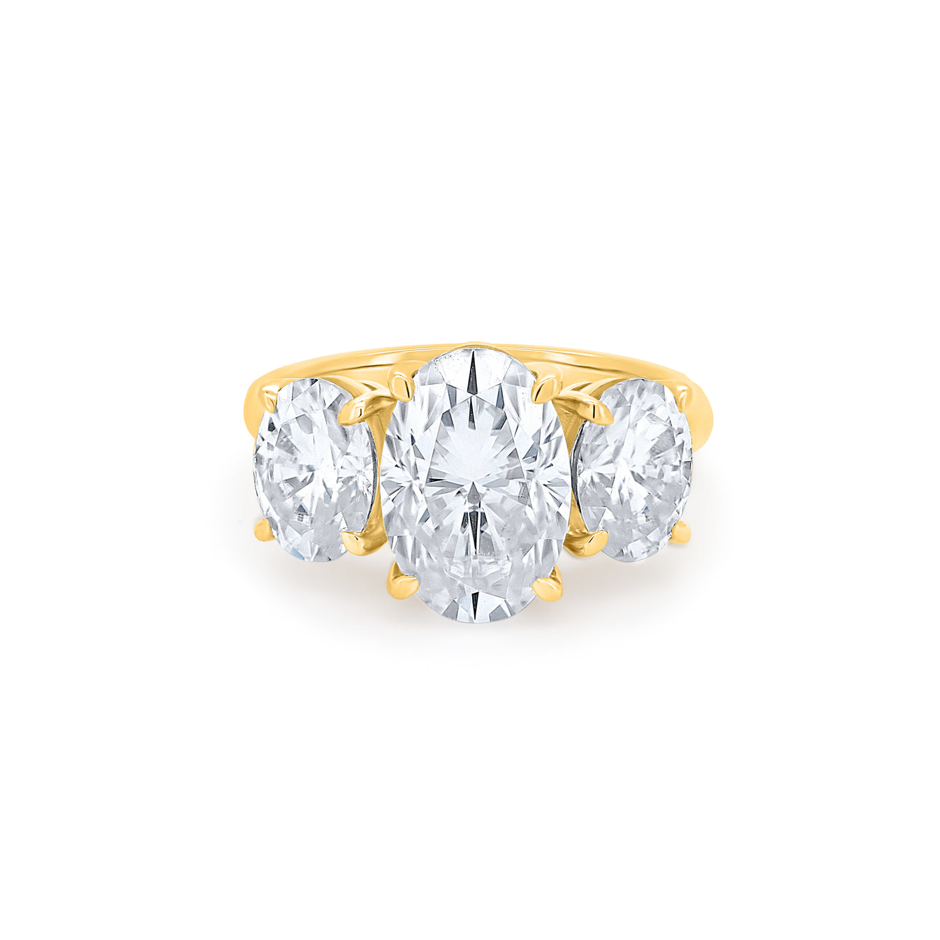 Tokotoru Oval Trilogy Ring – Boujee Ice