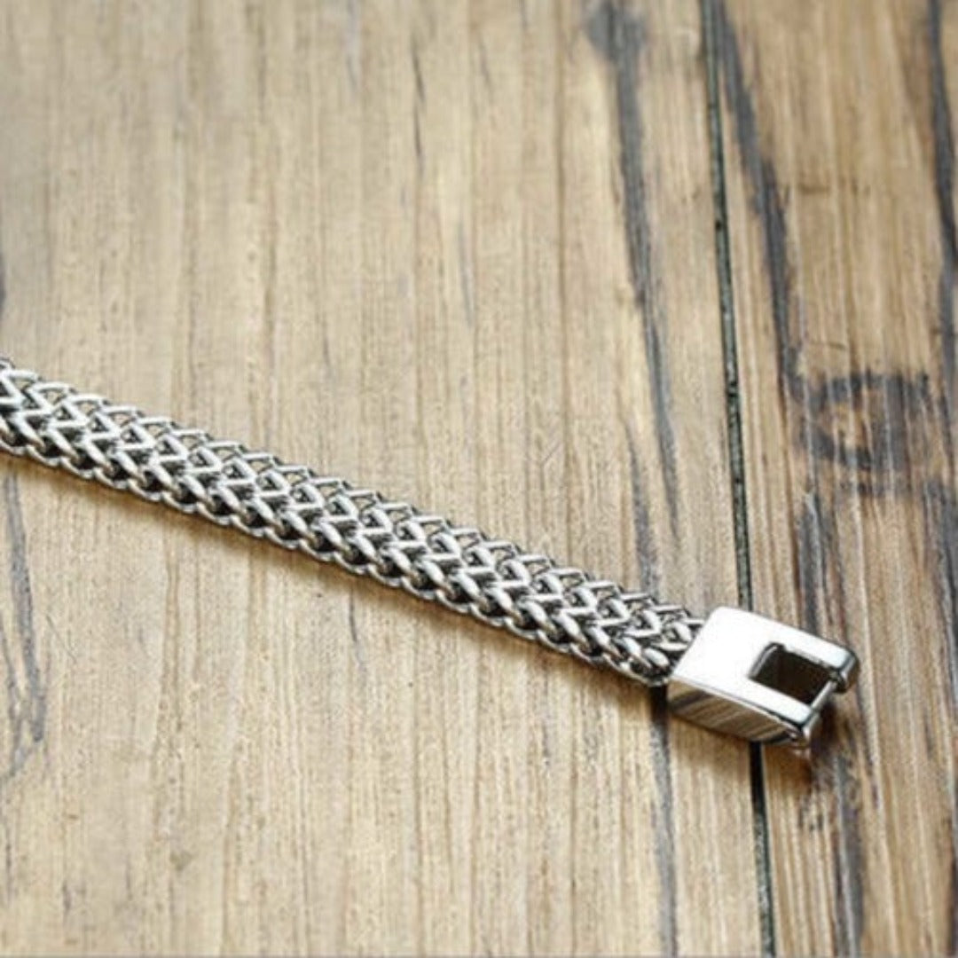 Curb & Foxtail Chain Bracelet – Boujee Ice